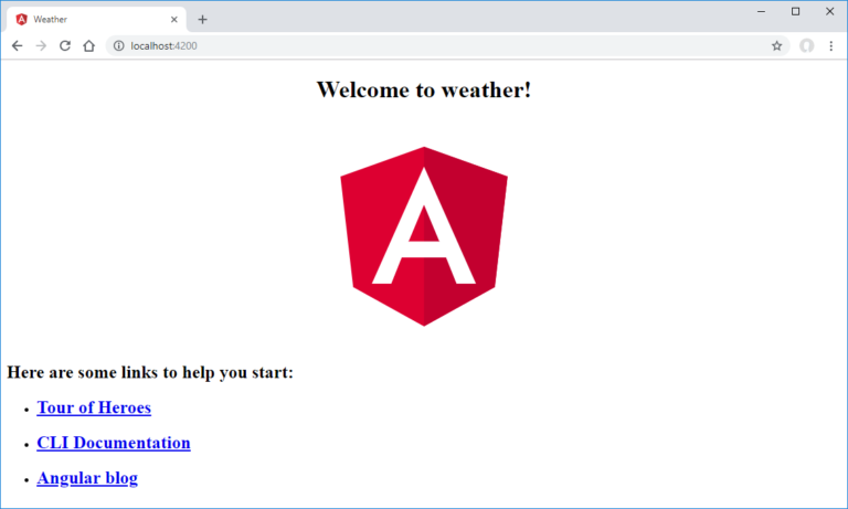 Build A Weather App With Angular Learn Something Quick